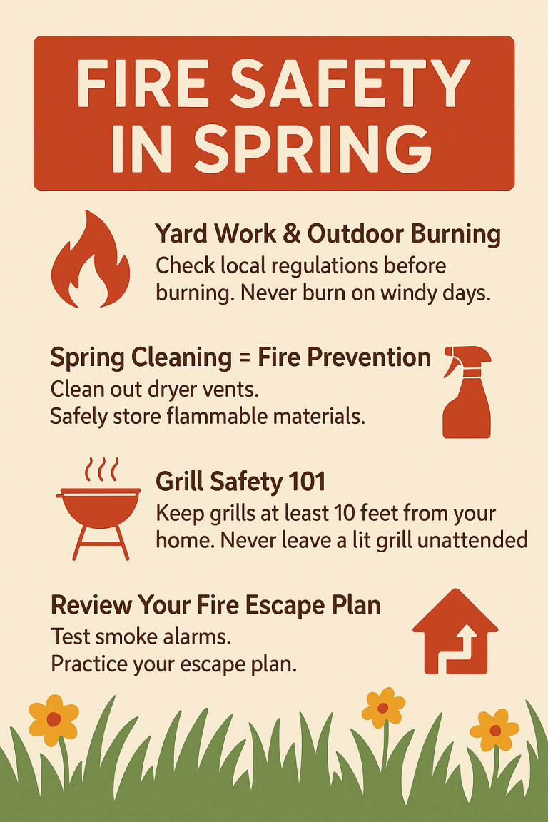 Fire Safety & Preparedness in Spring: Stay Safe as the Weather Warms Up ...