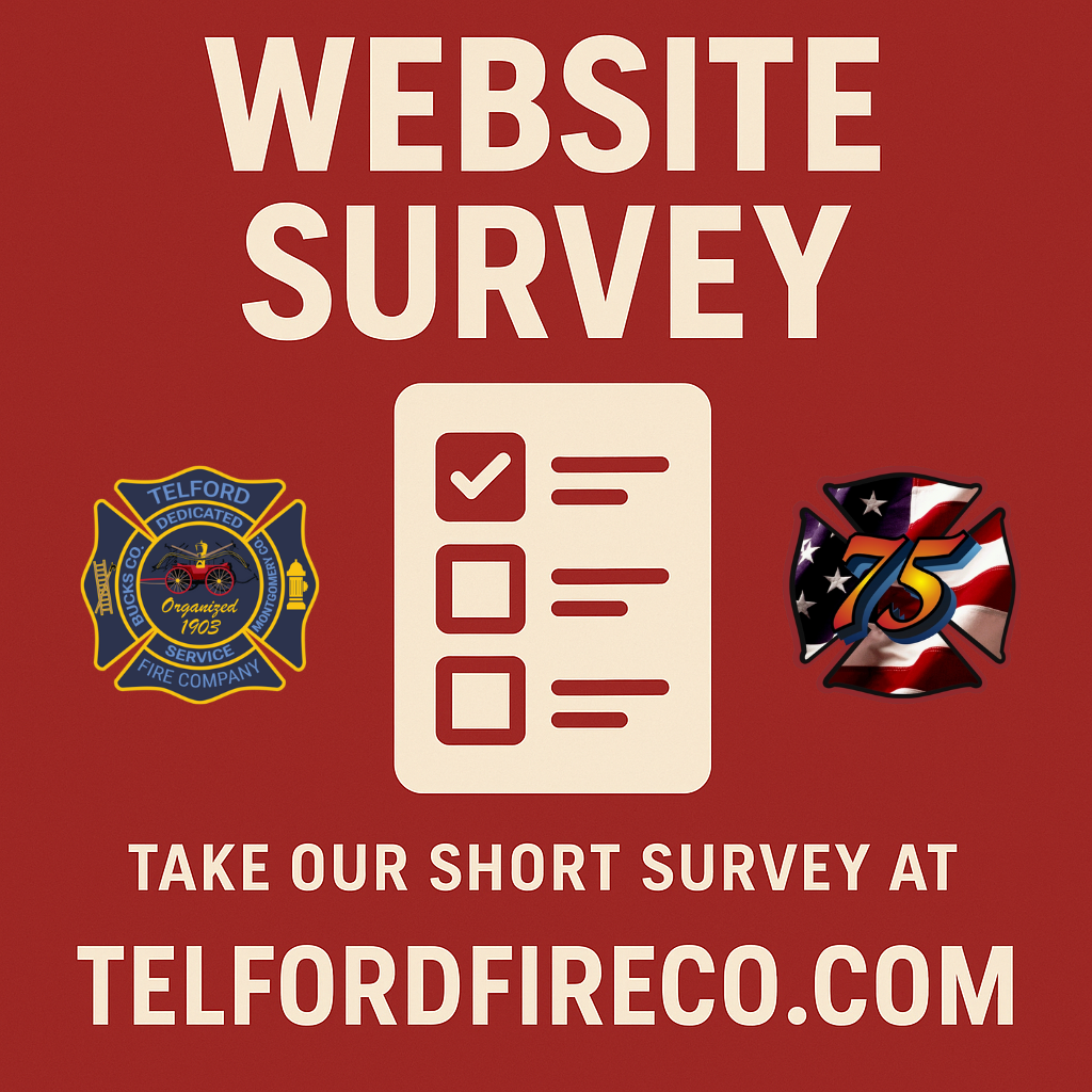 We Want to Hear From You: Website Survey Now Open - Telford Fire Company